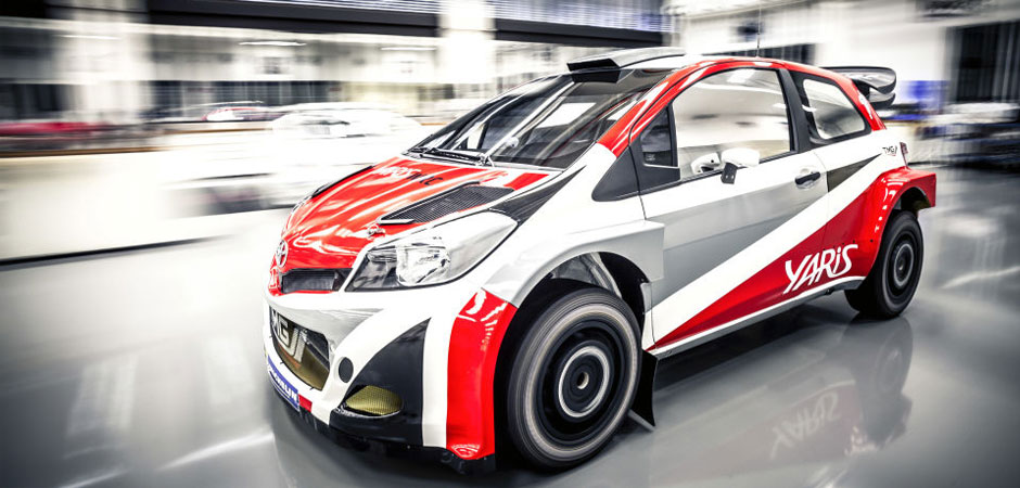 Toyota - Toyota starts World Rally Championship testing