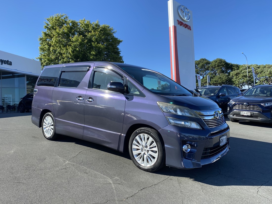 2011 Toyota Vellfire (MW) V6 - Toyota NZ