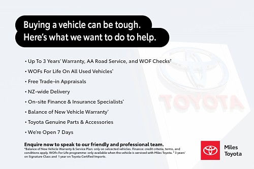 Toyota Used Cars for Sale | Search Used Cars - Toyota NZ