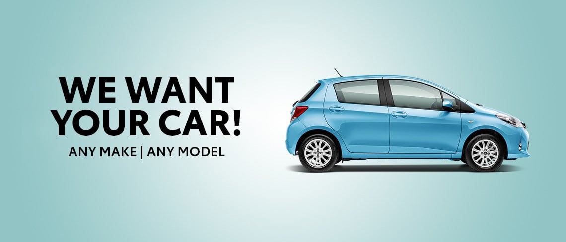Pacific Toyota - We Want Your Car - Toyota NZ