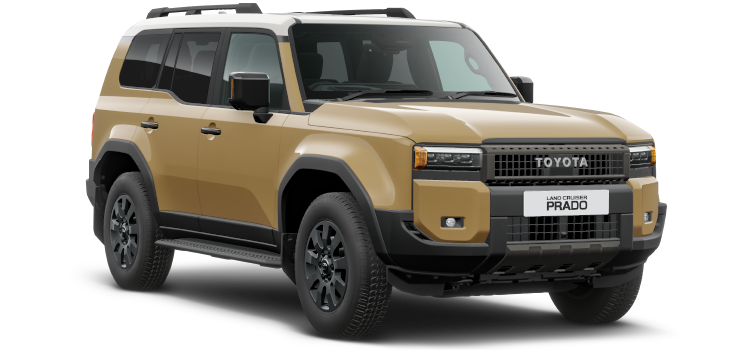 Land Cruiser Prado Adventure Hybrid with Two Tone Paint - Accessories ...